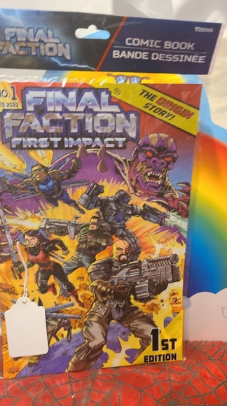 Other | Final Faction First Impact Comic Book Origin Story 1st Edition ...